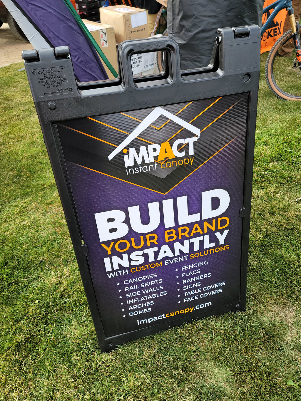 Custom Signs – Impact Canopies USA