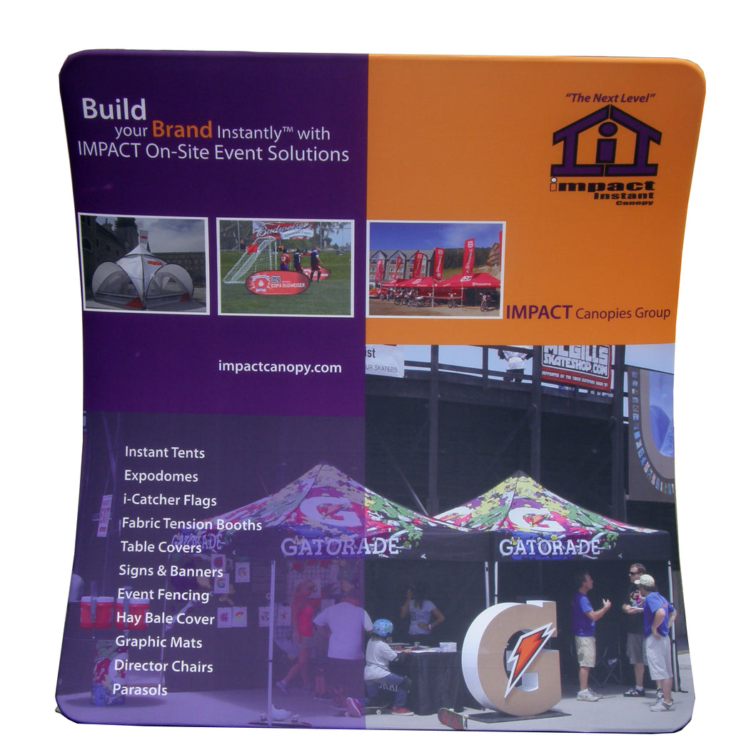 Custom Display Walls – Impact Canopies USA