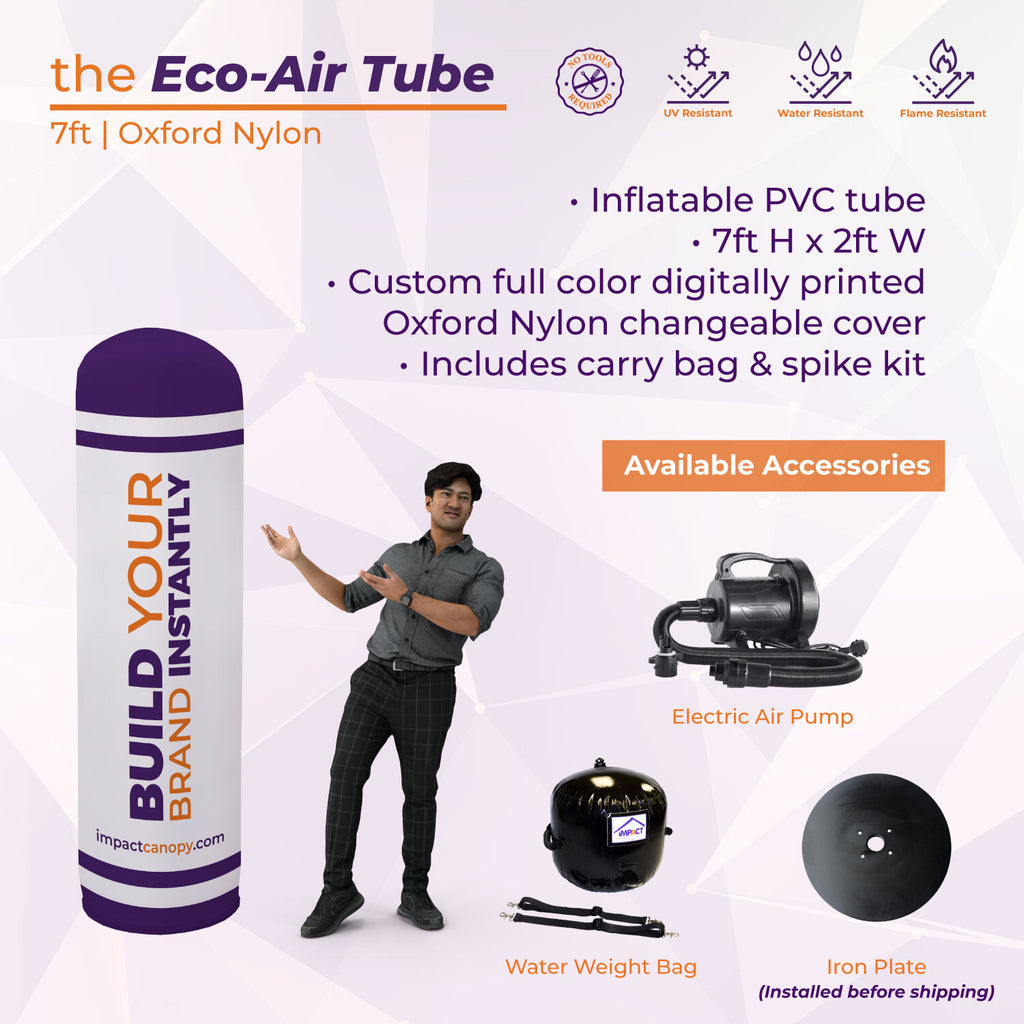 Custom Inflatable Tubes – Impact Canopies USA