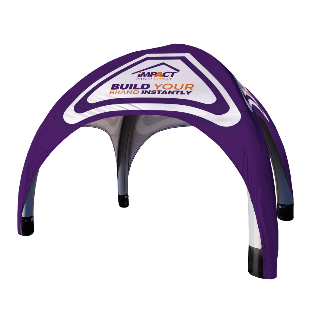 Custom Printed Impact Air Dome Inflatable Canopy Tent Structure ...