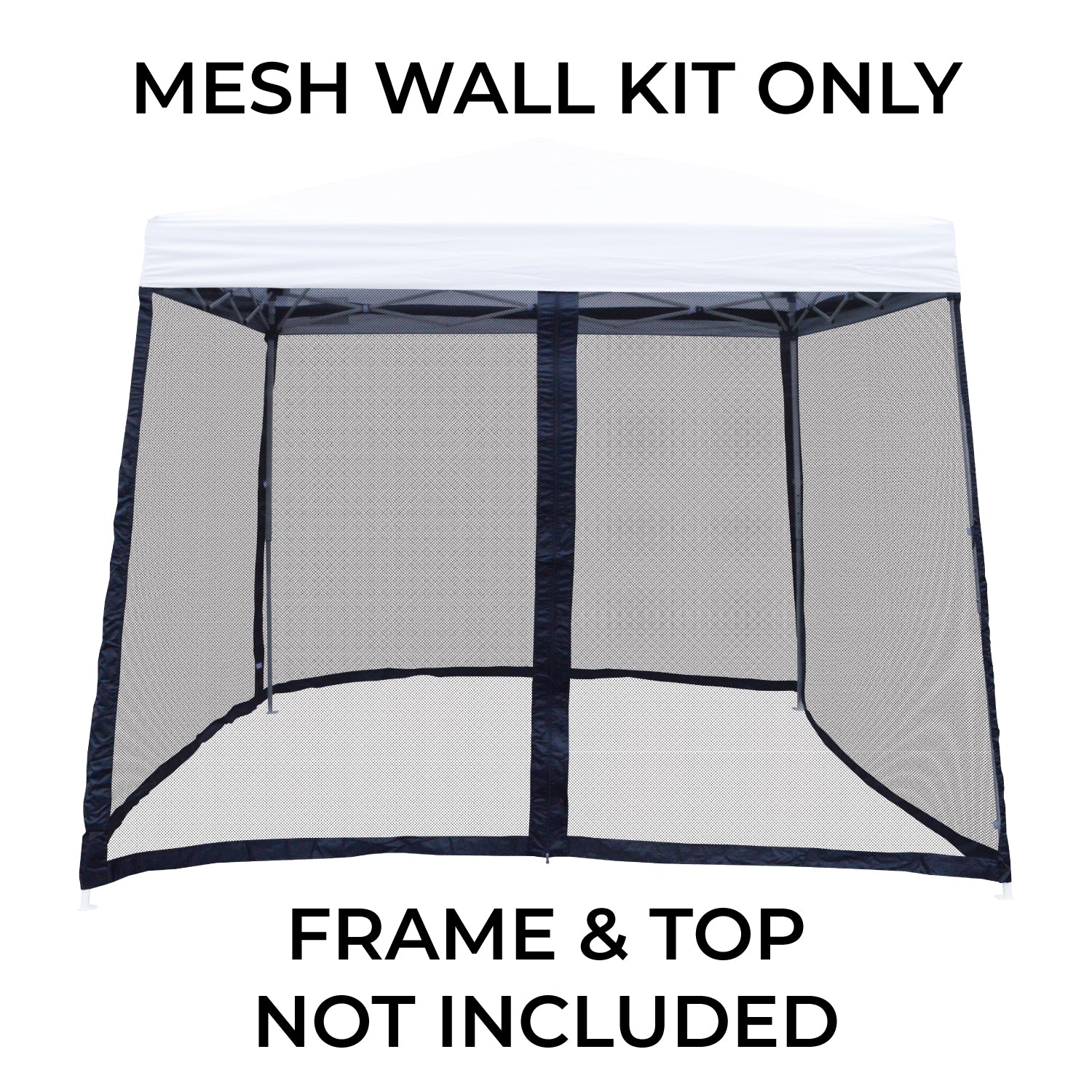 Pop Up Canopy Tent Slant Leg Mesh Sidewalls Mosquito Netting – Impact ...
