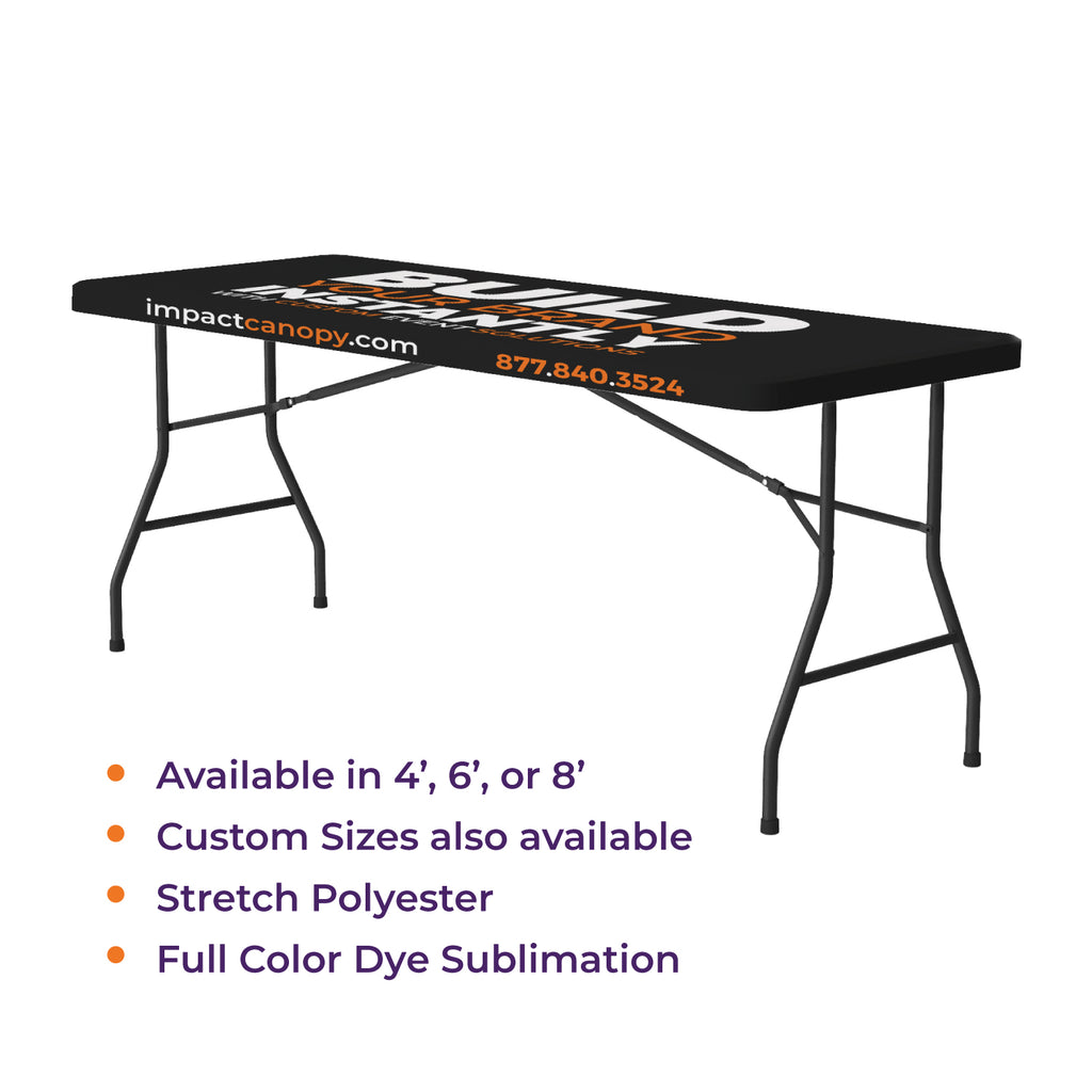 Custom Table Topper Cover – Impact Canopies USA