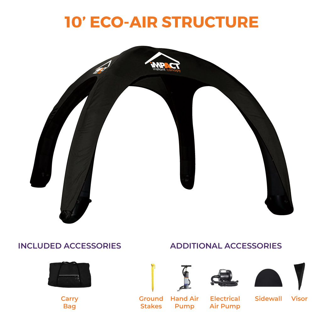 Custom Printed Impact Air Dome Inflatable Canopy Tent Structure ...