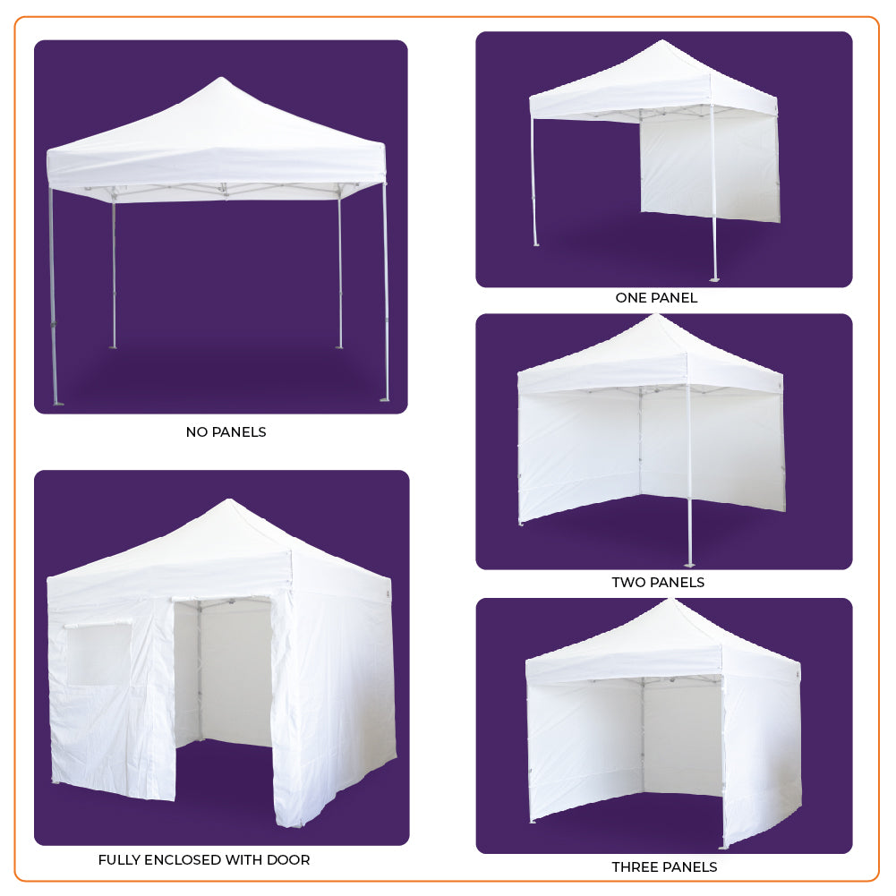 10x10 Emergency Response Shelter with Medical Wall – Impact Canopies USA