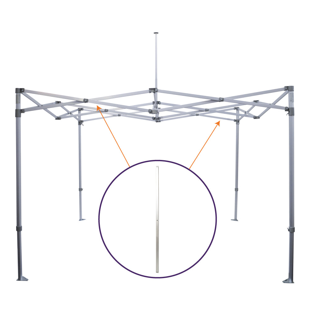 M Series (TM) Frame Part L. Aluminum Truss Bar, Replacement Part ...
