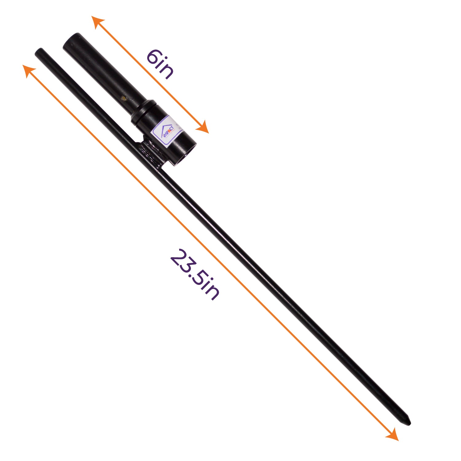 Ground Spike Anchor for Petite and Medio Flag Poles – Impact Canopies USA