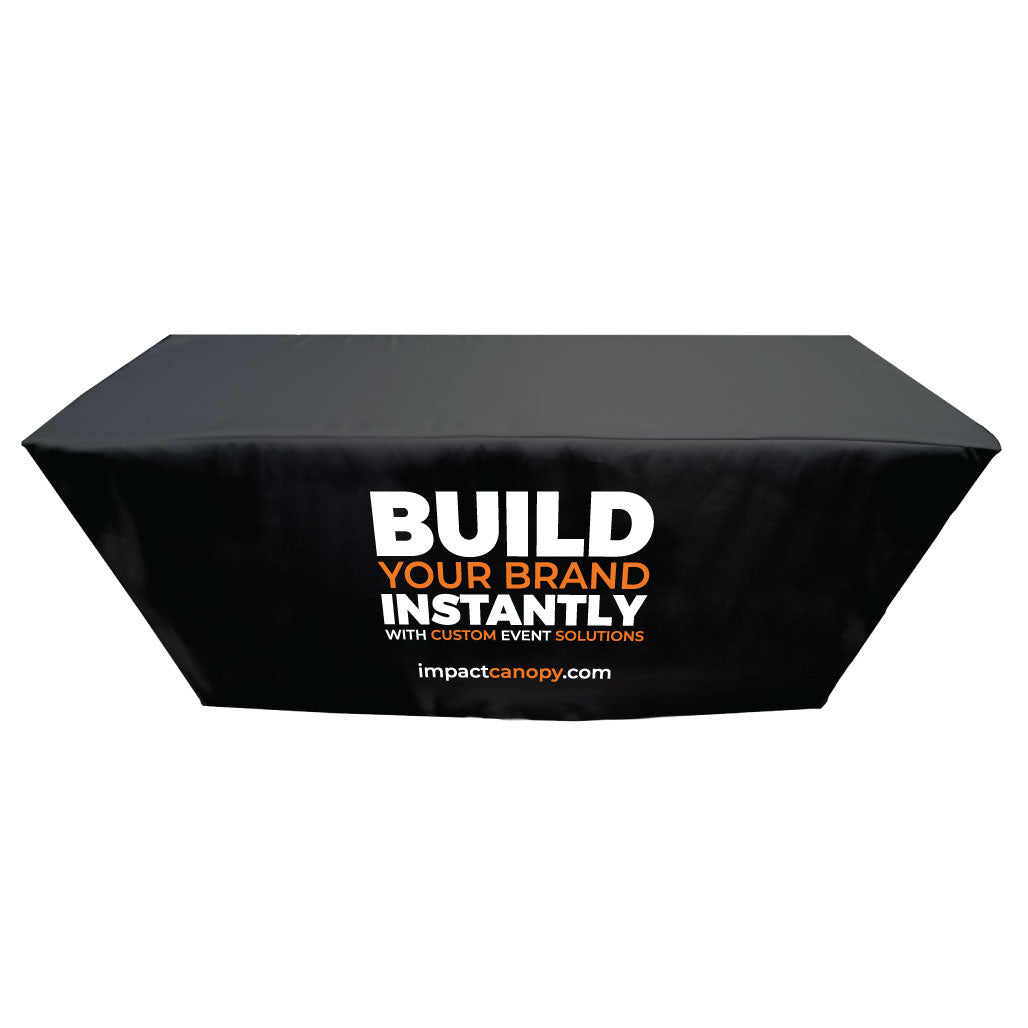 Custom Tapered Table Cover – Impact Canopies USA
